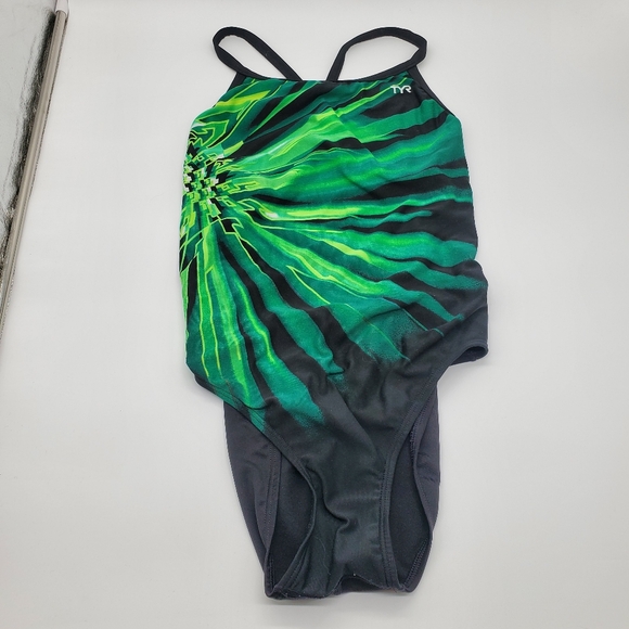 TYR | Swim | Tyr Electric Palm Print One Piece Swim Suit Eu Size 38 Us ...